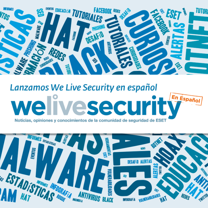Conoce qué hay de nuevo en We Live Security