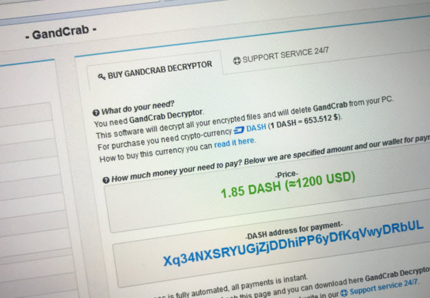 Desarrolladores del ransomware GandCrab ofrecen llaves de descifrado a víctimas de Siria